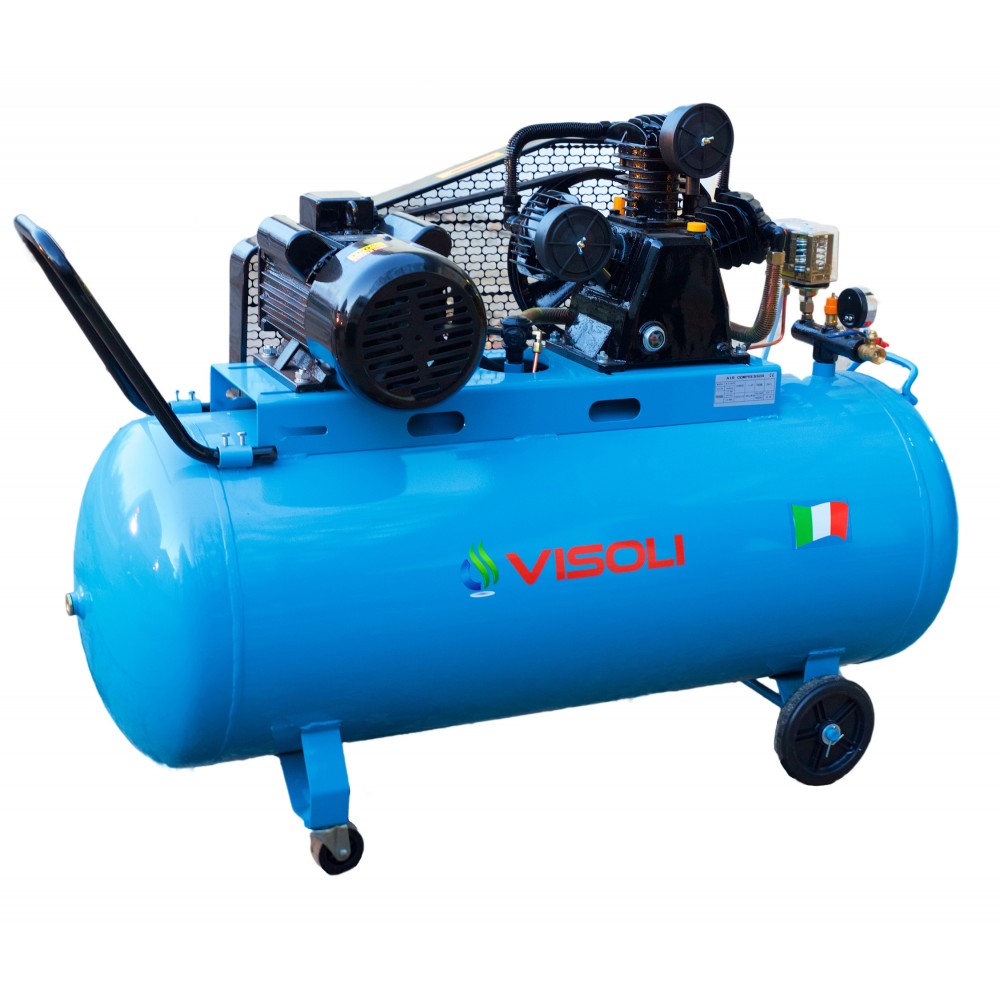 Compresoare de aer : Compresor Aer 200L, Visoli VSL-200/10,