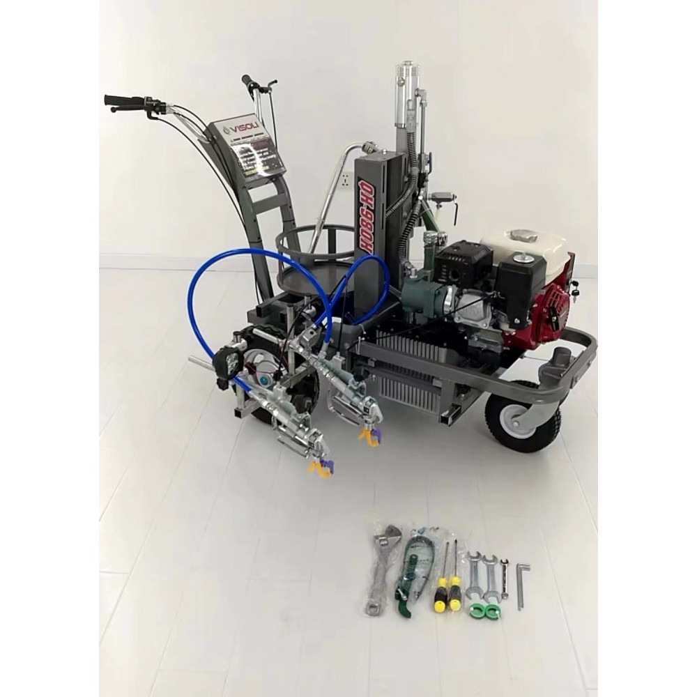 Pompa Marcaj rutier profesionala cu 2 pistoale si sitem pt ...