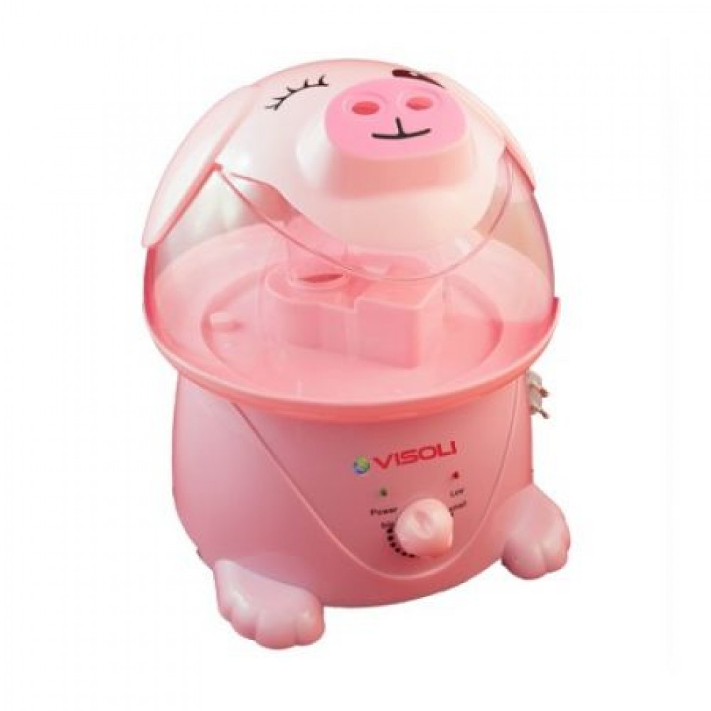 Umidificator Camera Copii - Porcusor Roz Visoli VST-133-